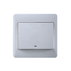 Công tắc đơn 32A 2 cực 1 chiều có LED 53223B | Makel.vn